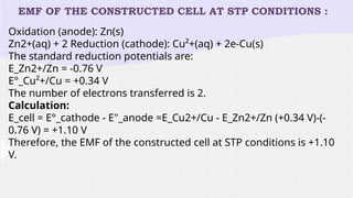 EC PPT CIVIL, daniel cell, woring of daniel cell | PPTX
