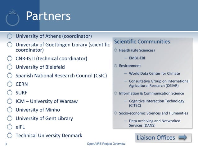 OpenAIRE short presentation | PPT