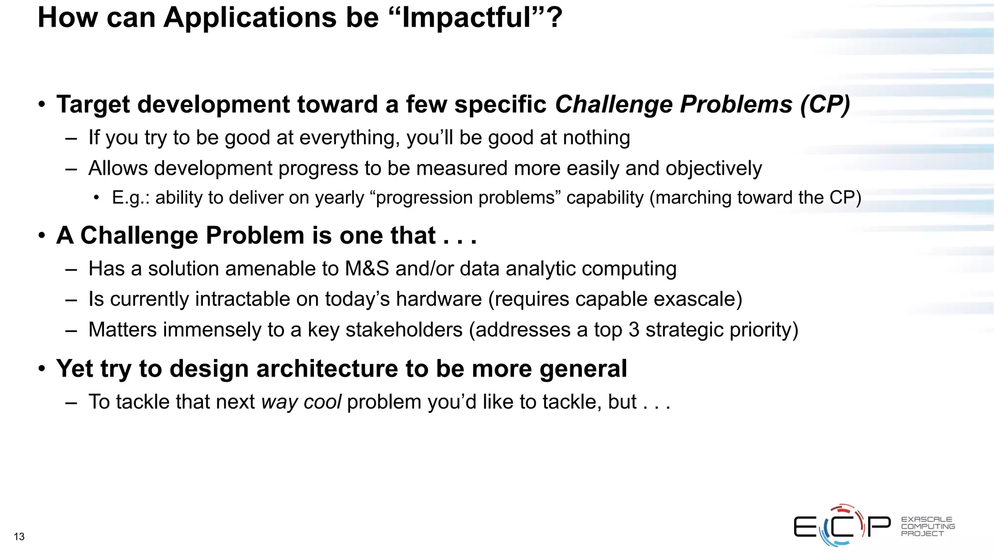 The U.S. Exascale Computing Project: Status and Plans | PPT