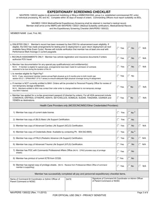 Ecrc checklist nov 2010 | PDF