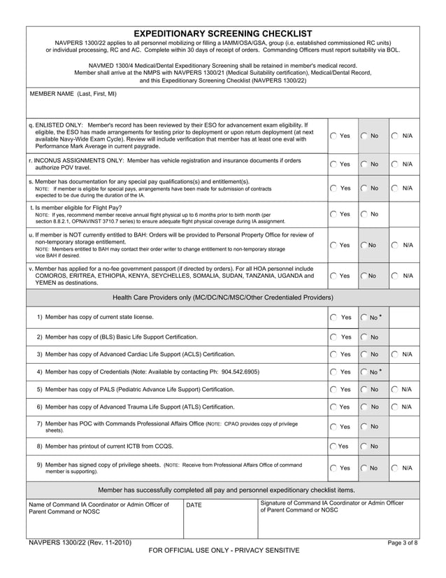 Ecrc checklist nov 2010 | PDF | Government Support and Welfare ...