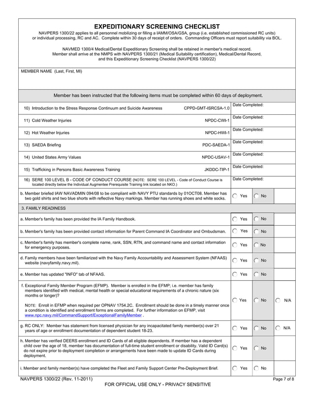 Ecrc checklist nov 2010 | PDF | Government Support and Welfare ...