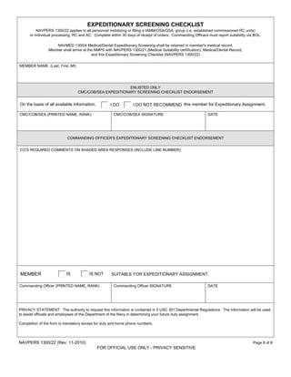 Ecrc checklist nov 2010 | PDF