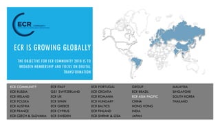 Ecr community programme 2018 | PPT