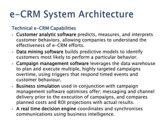E-CRM | PPTX