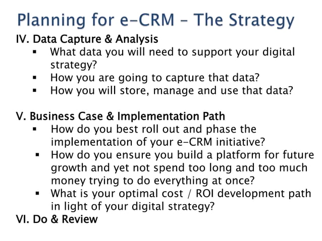 E-CRM | PPTX