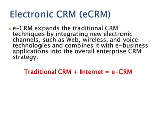 E-CRM | PPTX