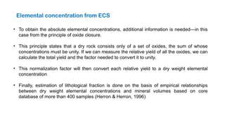 Presentation on Elemental Capture Spectroscopy | PPTX