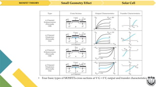 small geometry effect and working of solar cell | PPT