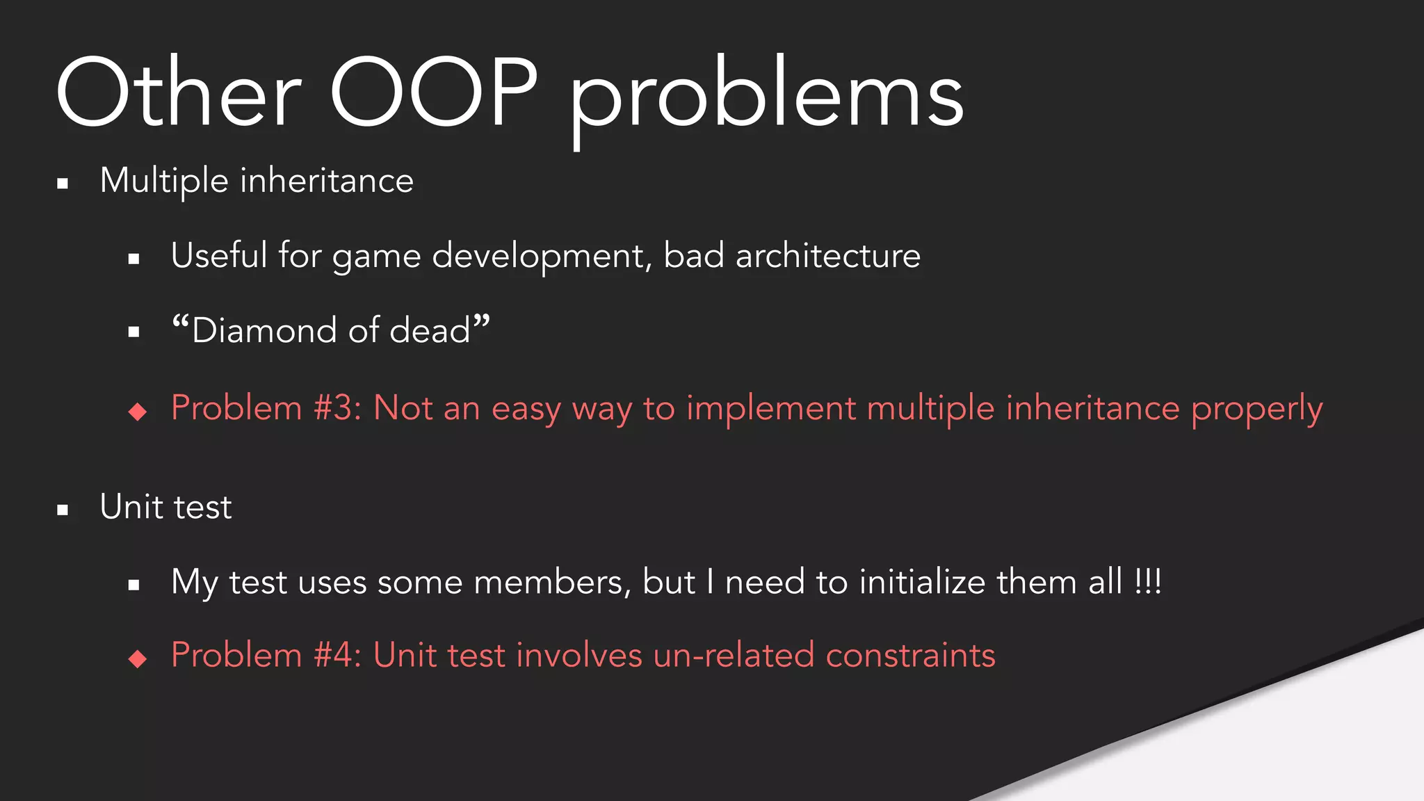 Ecs Part 1 3 Introduction To Data Oriented Design Ppt