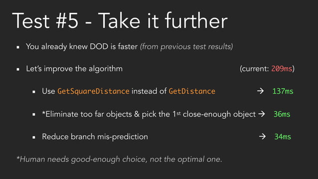 ECS (Part 1/3) - Introduction to Data-Oriented Design | PPT