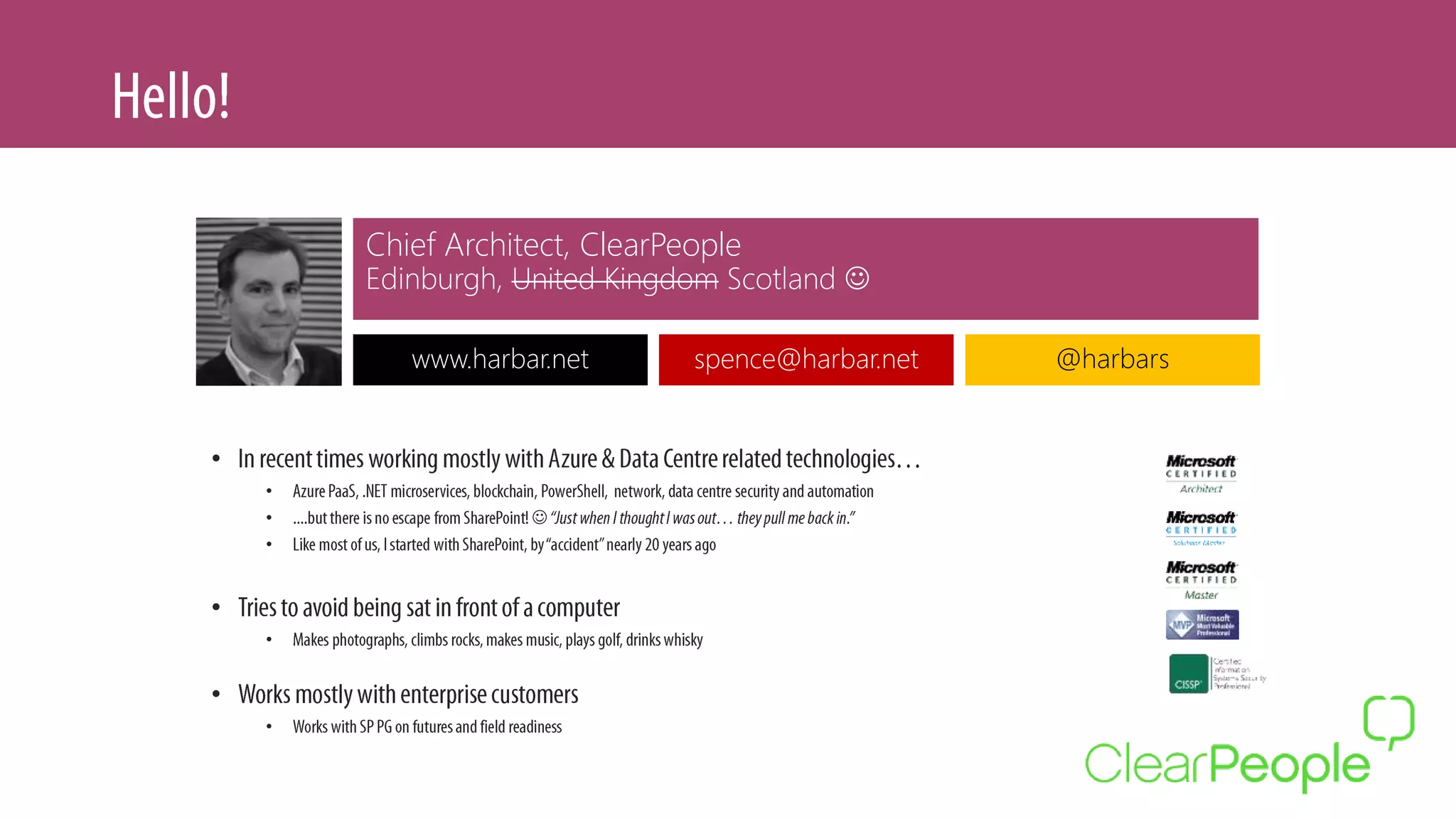 [Harbar] Use profile synchronisation with Identity Manager and ...