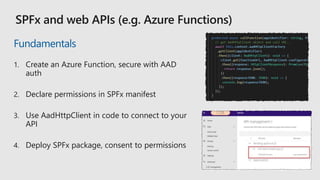 ECS 19 - Chris O'Brien - The hit list - Office 365 dev techniques you should know | PPTX | Cloud ...