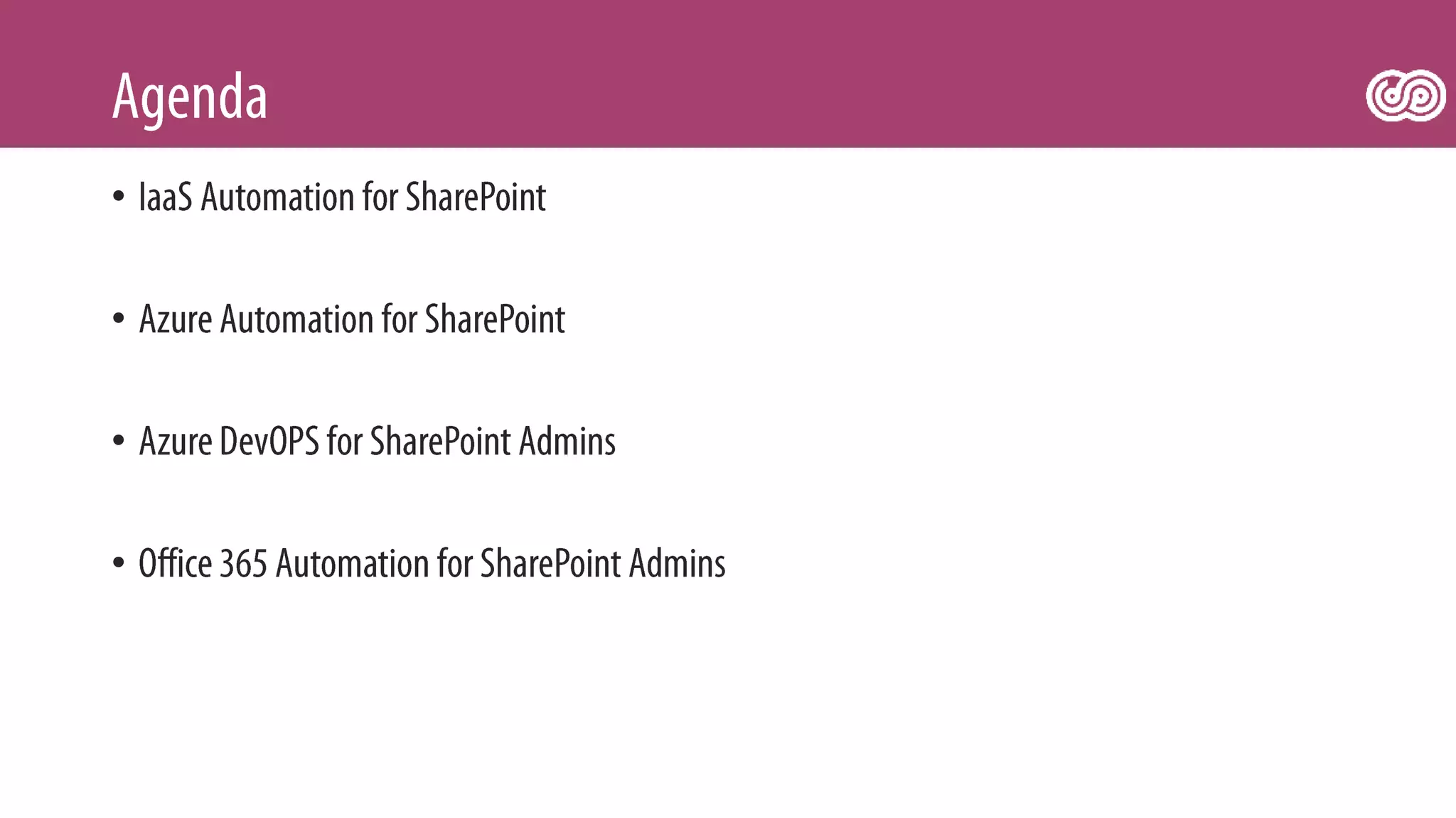 ECS19 - Nik Charlebois - Automate the Deployment & Monitoring of SharePoint with Azure DevOps | PPT