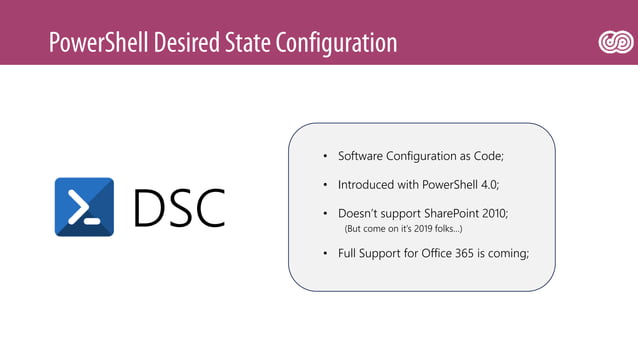 ECS19 - Nik Charlebois - Automate the Deployment & Monitoring of SharePoint with Azure DevOps | PPT