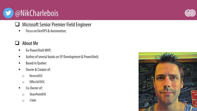 ECS19 - Nik Charlebois - Automate the Deployment & Monitoring of SharePoint with Azure DevOps | PPT