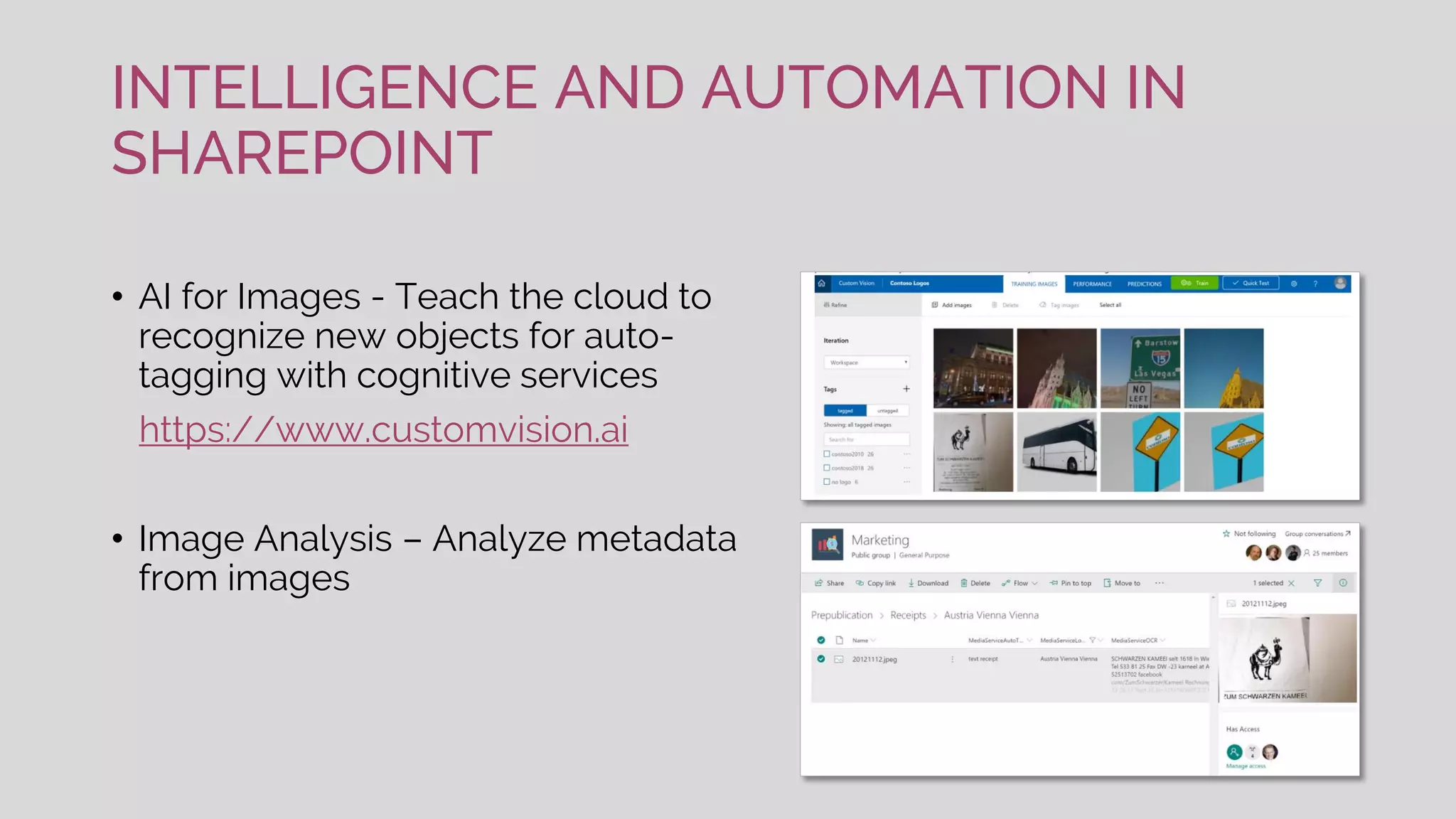 Customize your UI in modern SharePoint workspaces | PDF