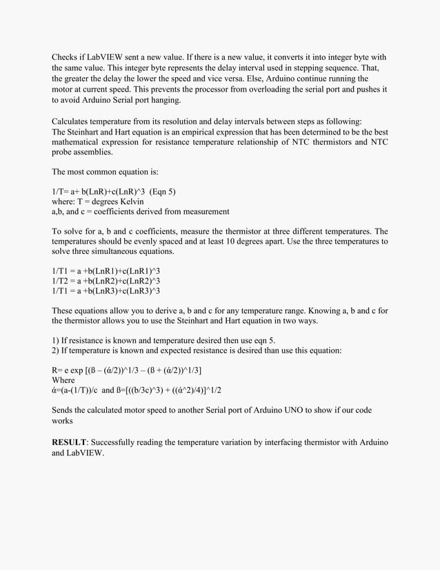 To interface temperature sensor with microcontroller and perform closed loop control operation ...