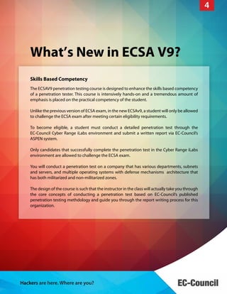 EC-Council Certified Security Analyst Program | PDF