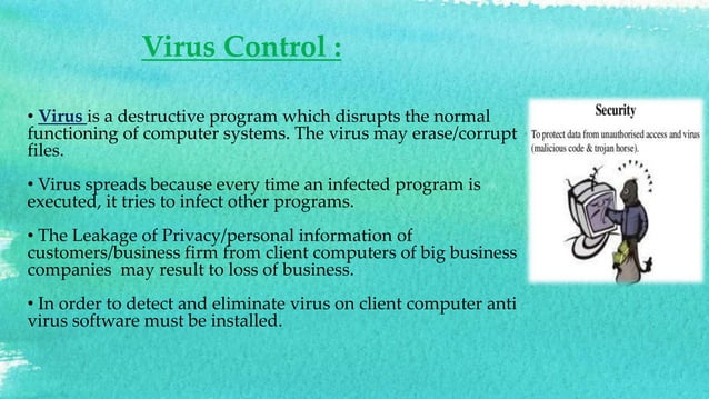 Security Controls Over E-Commerce | PPTX | Internet | Computing