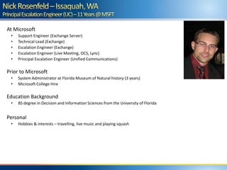 Microsoft Enterprise Communications Event | PPT