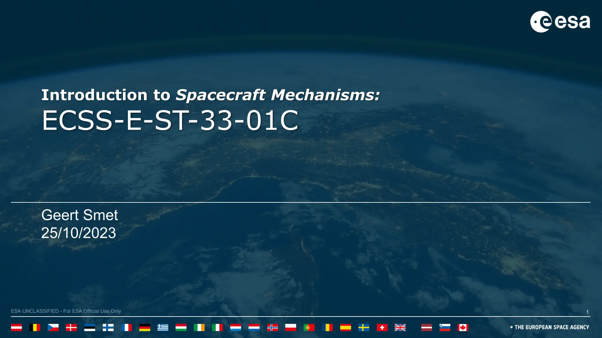 ECSS-Mechanisms-2023-v2 Introduction to Spacecraft Mechanisms | PDF