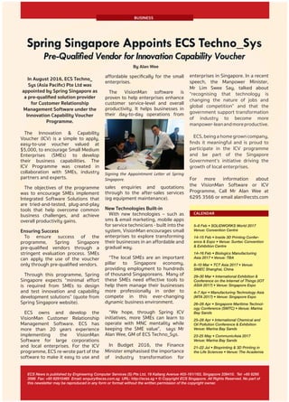 ECS News Letter Issue #2 | PDF