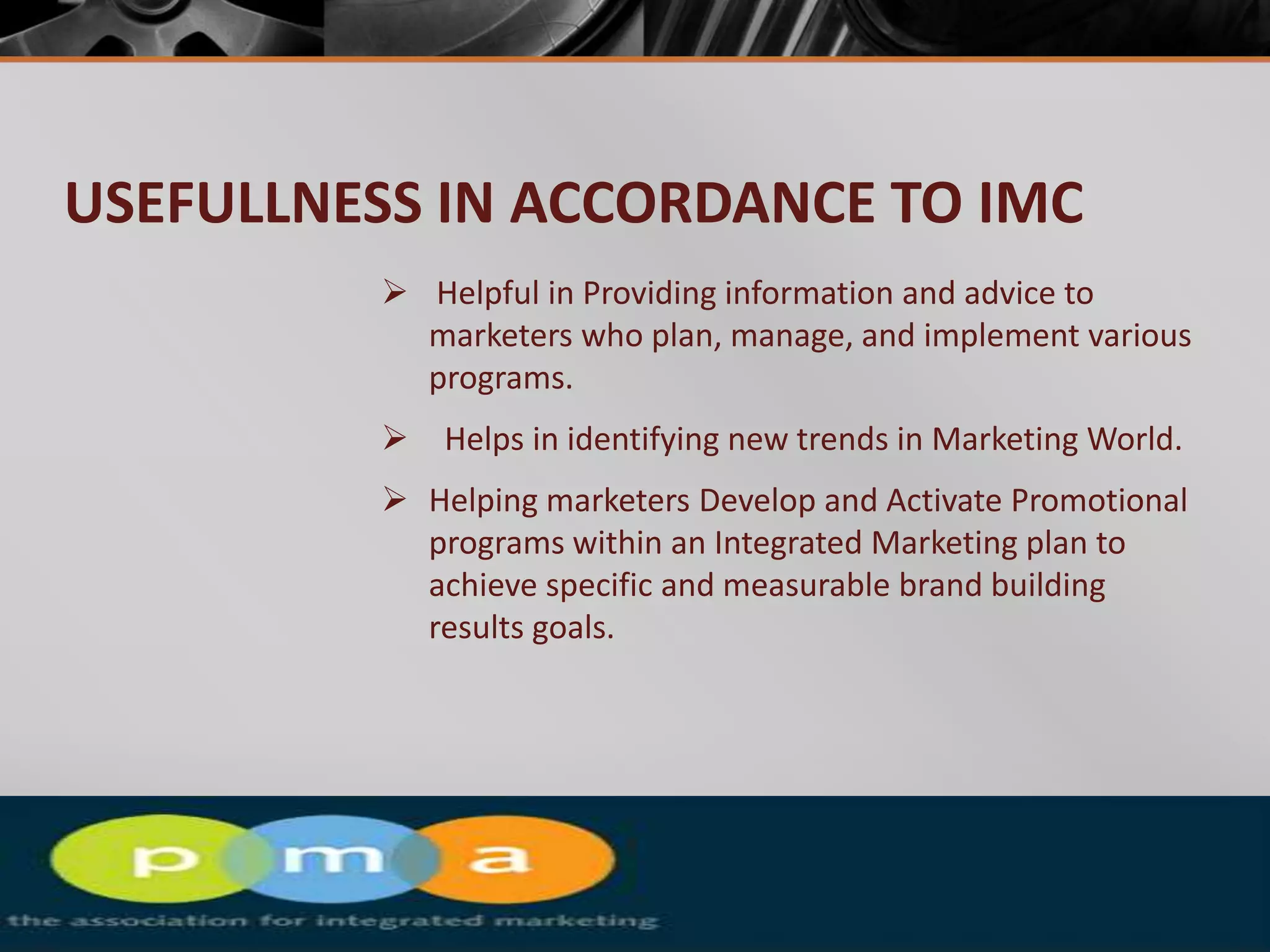 IMC assignment by CBS students | PPT