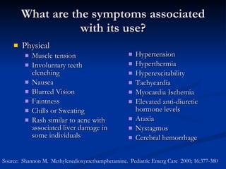 Ecstasy Use Among College Students | PPT