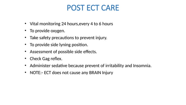 Electroconvulsive therapy ECT-1.ppt in MHN | PPTX
