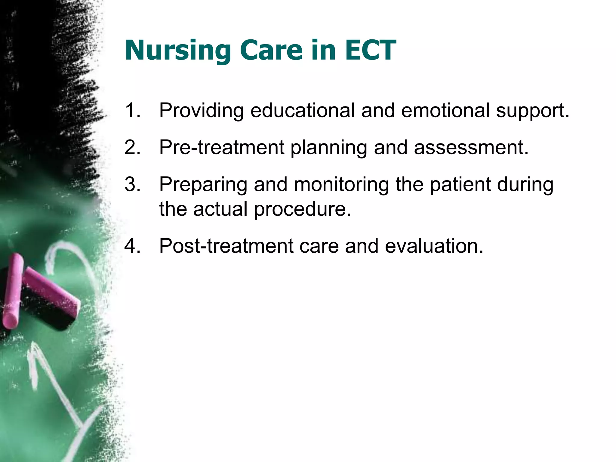 ELECTROCONVULSIVE THERAPY AND ITS NURSING MANAGEMENT, ECT | PPTX