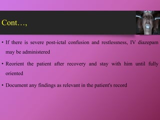 Electro convulsive therapy | PPTX