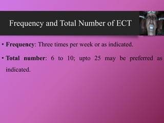 Electro convulsive therapy | PPTX