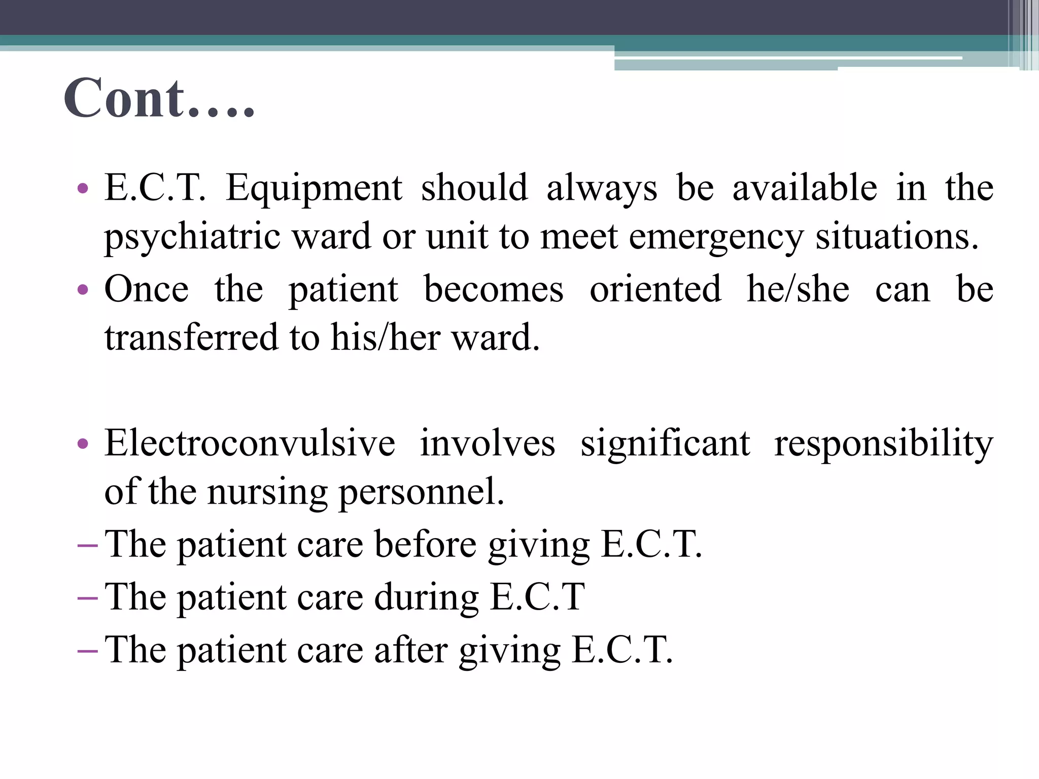 Electroconvulsive Therapy | PPTX