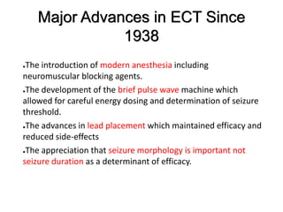 ECT- Electroconvulsive Therapy | PPTX