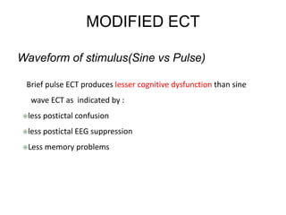 ECT- Electroconvulsive Therapy | PPTX