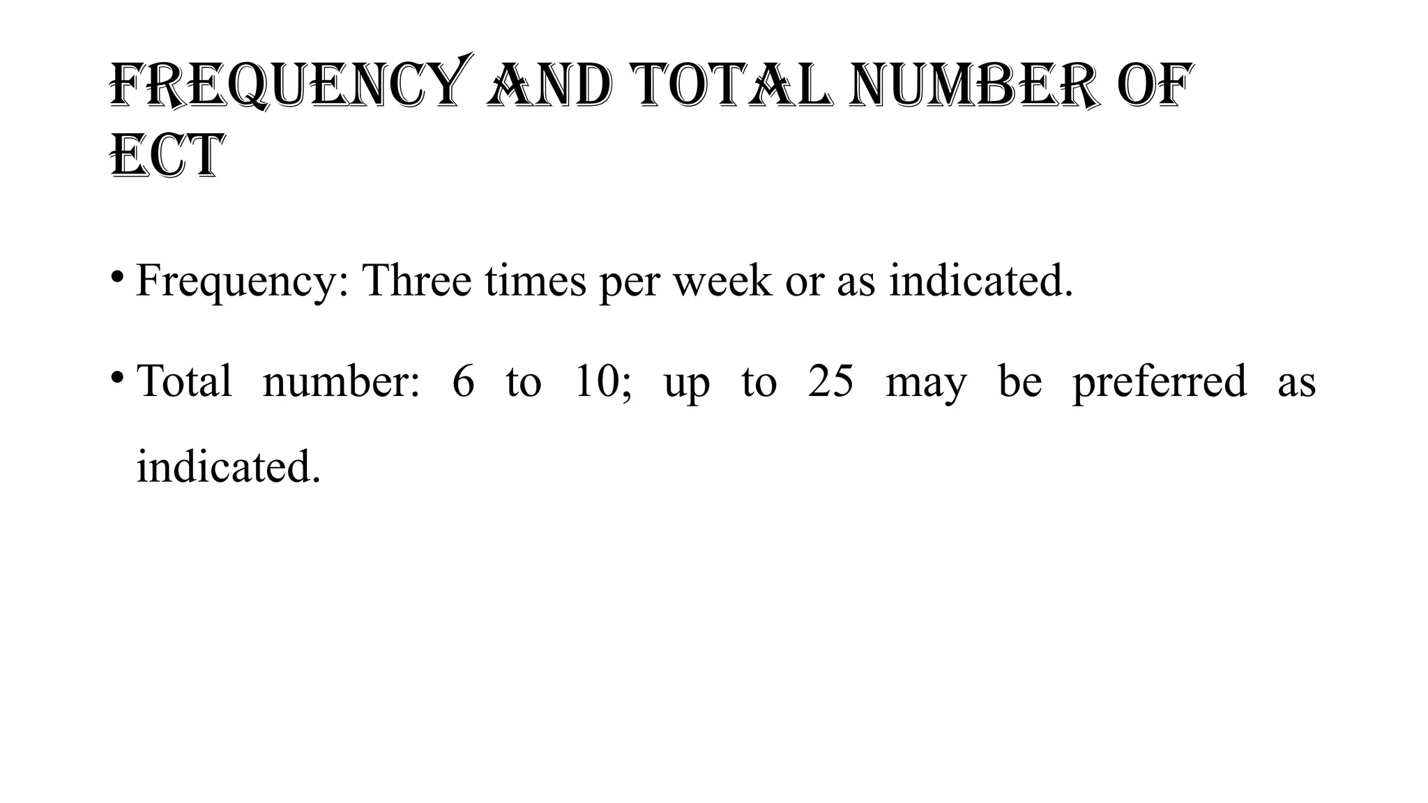 Electro Convulsive Therapy for Nursing students | PPTX