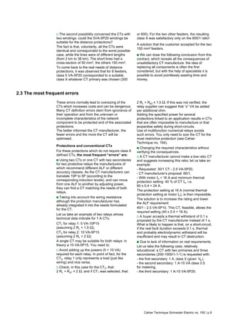 Current Transformer Specs Errors & Solutions | PDF