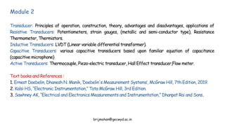 Principles of operation, construction, theory, advantages and ...