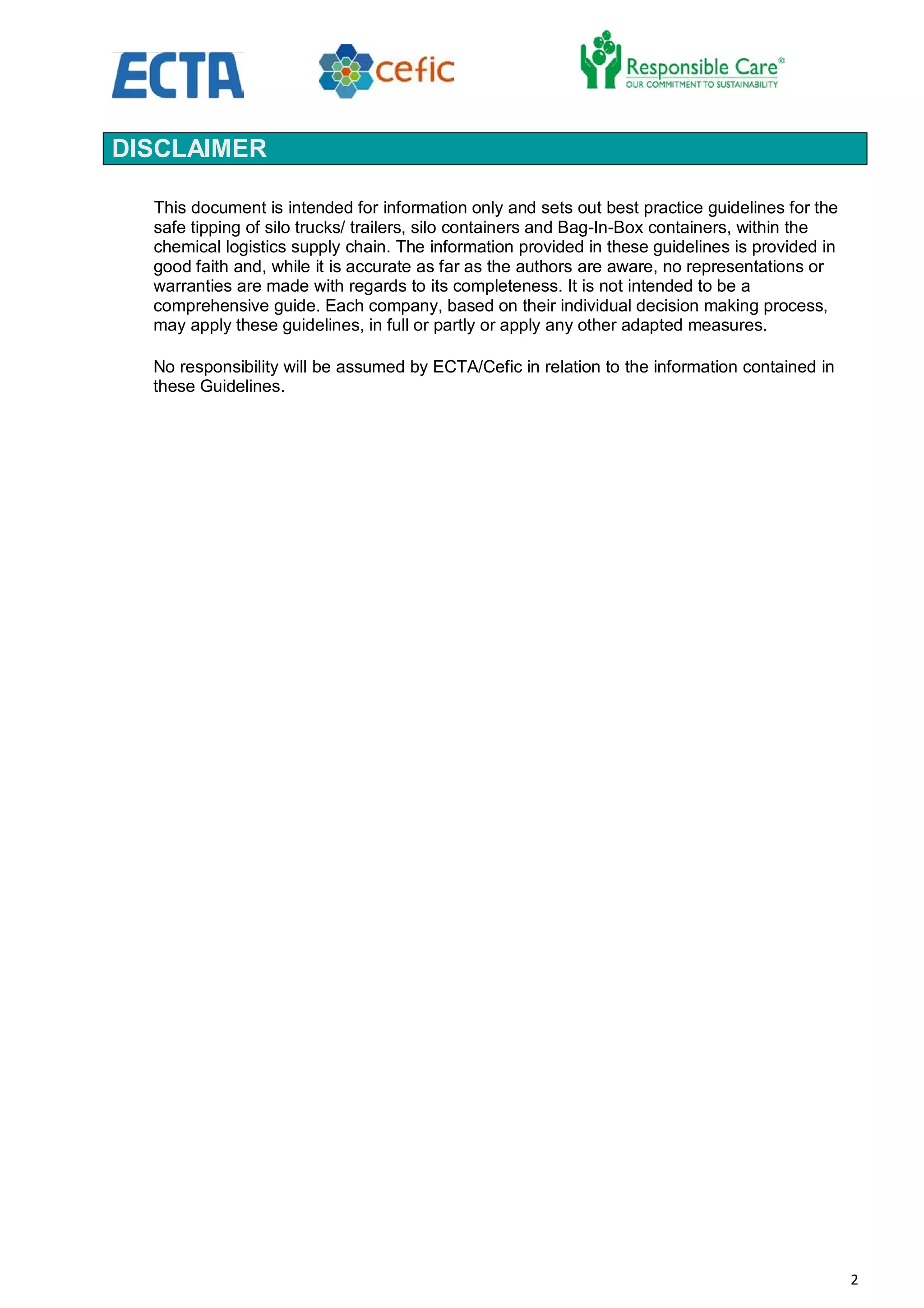 Ecta guidelines on_tipping_containers | PDF