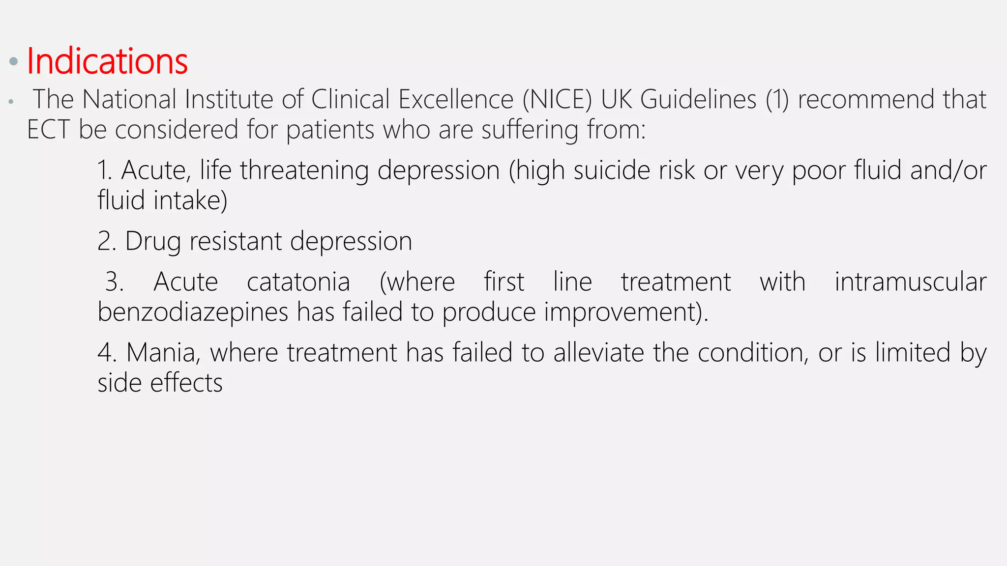 ECT anaesthesia | PPTX