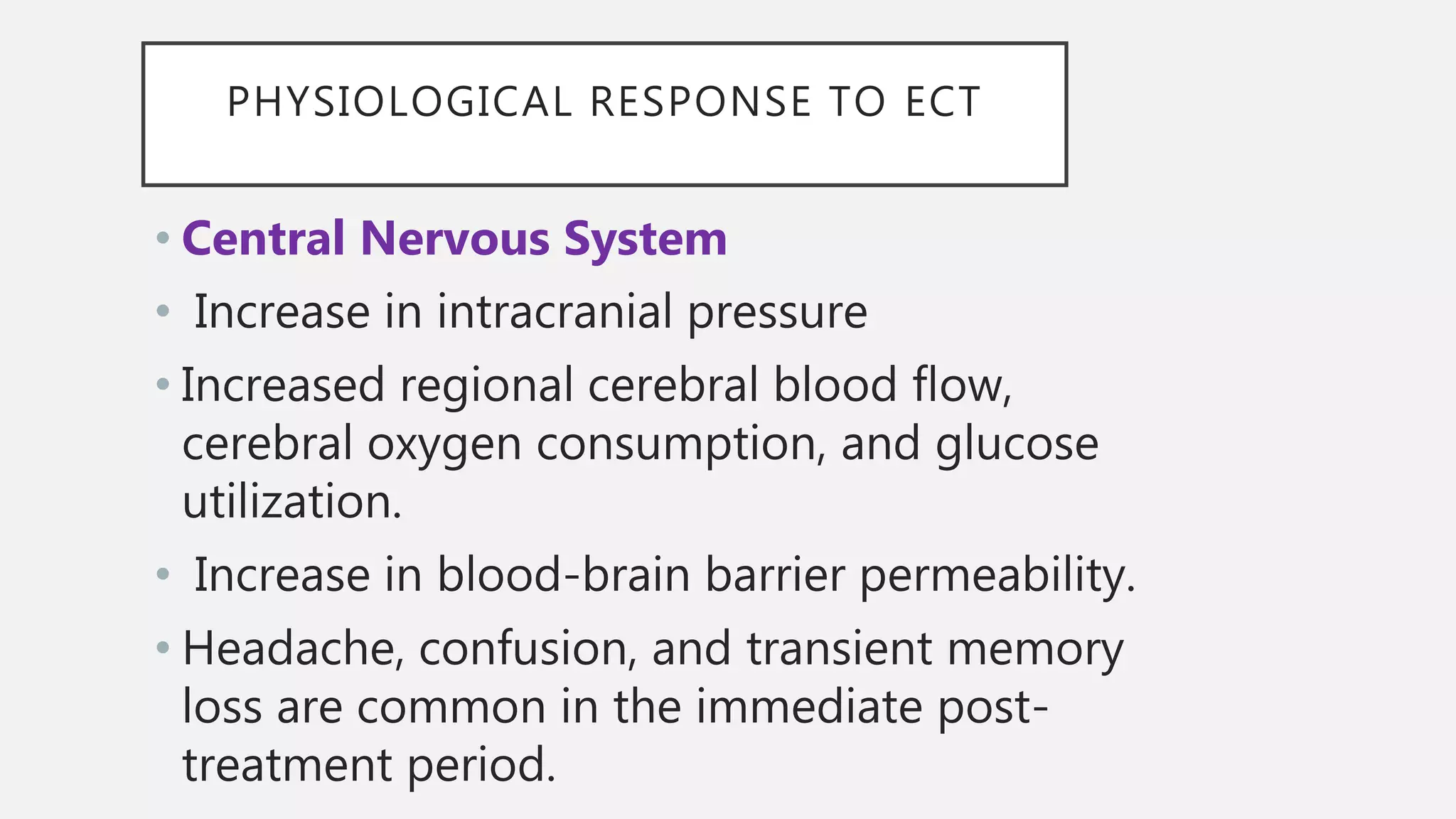 ECT anaesthesia | PPTX