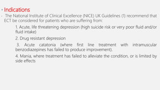 ECT anaesthesia | PPTX