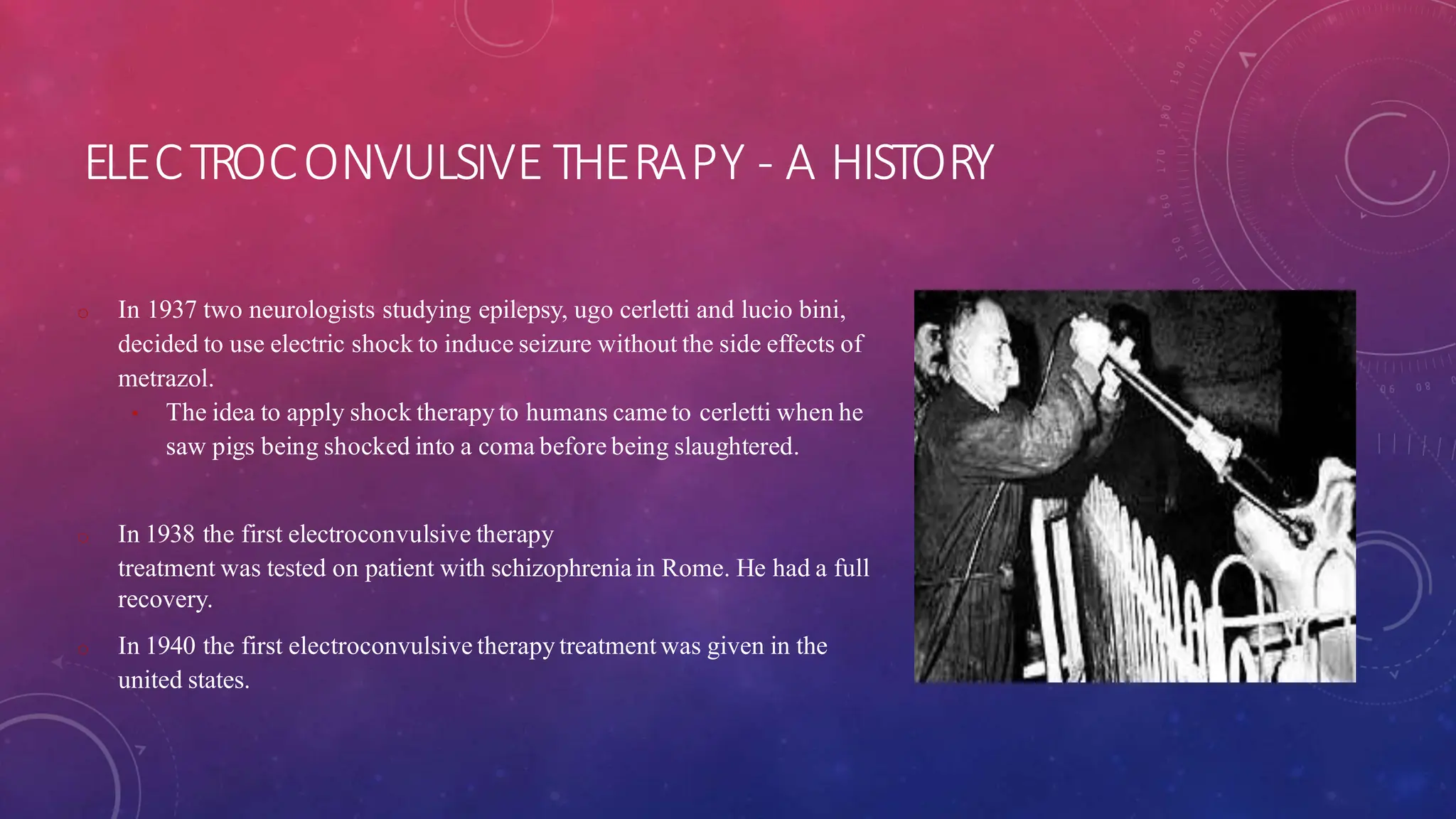 ECT therapy and guidelines for trwatmentpptx | PPT