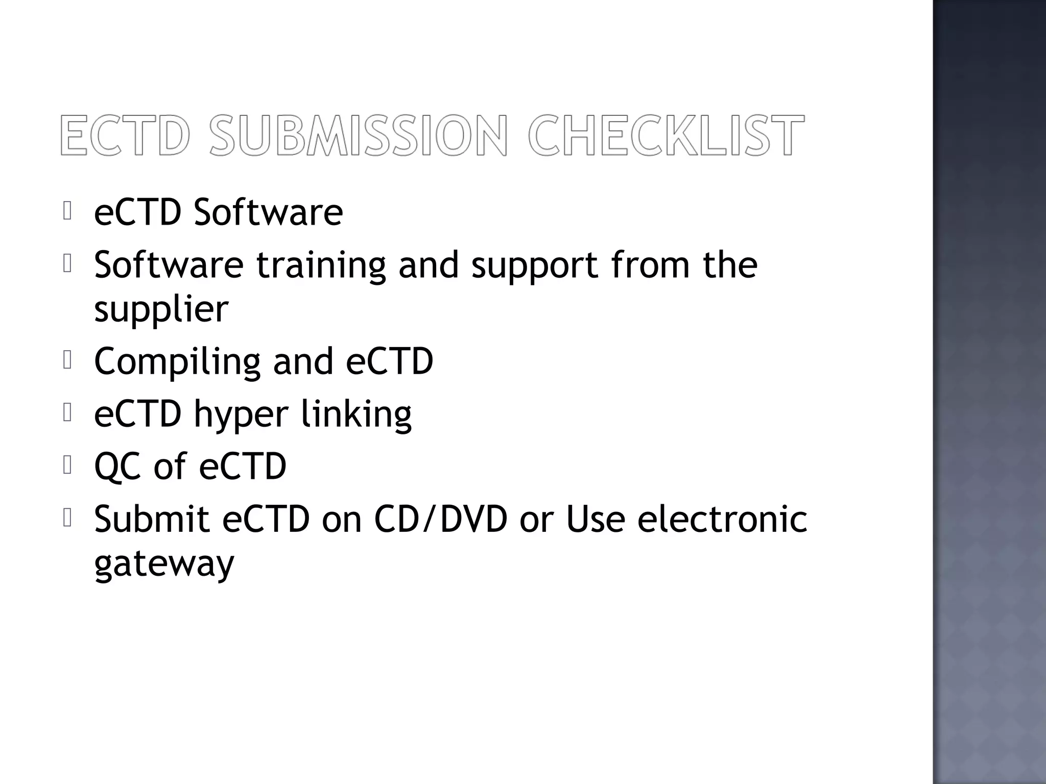 eCTD | PPT