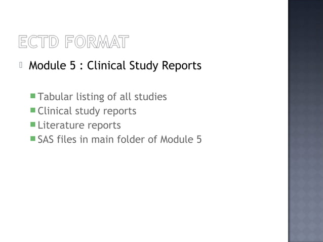eCTD | PPT