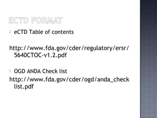 eCTD | PPT