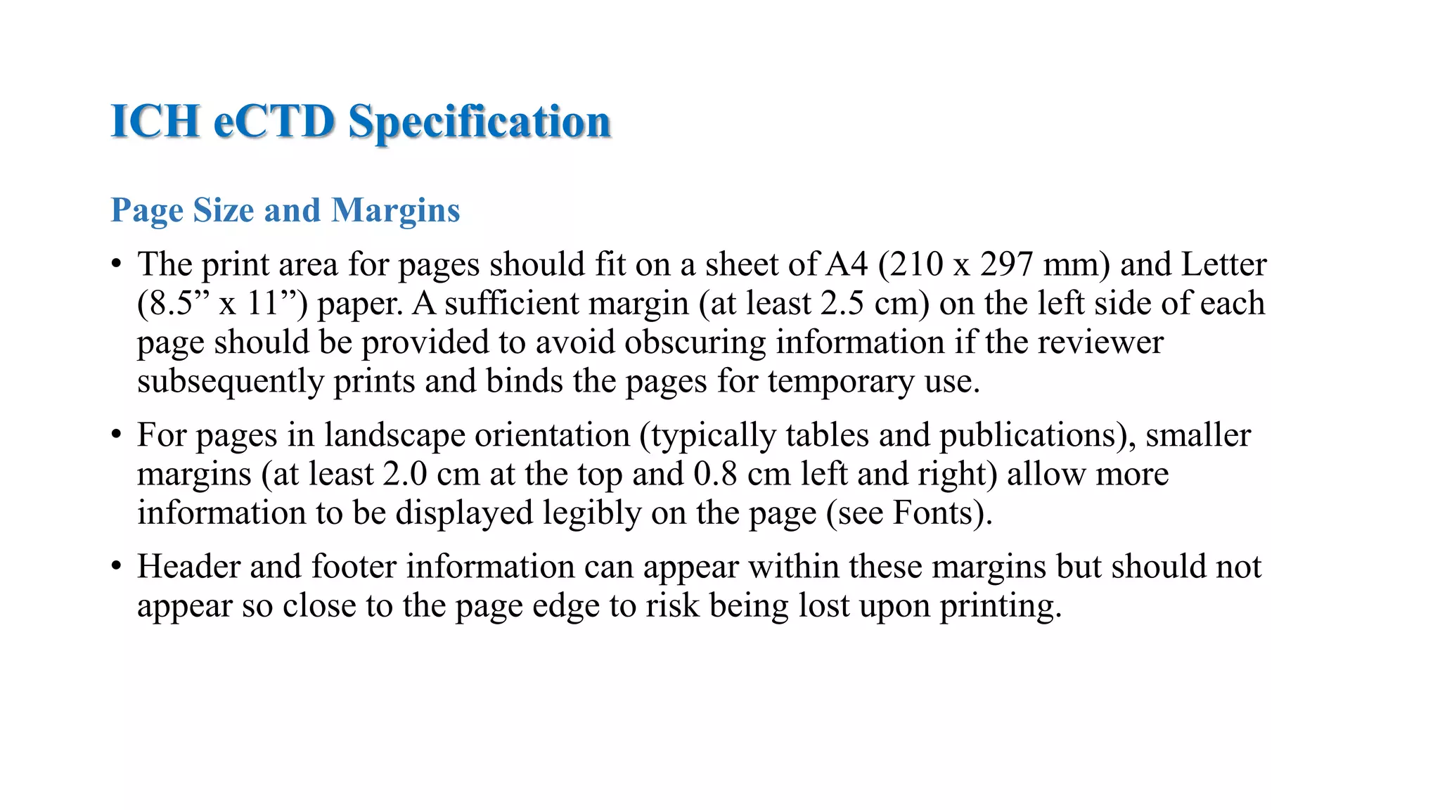 ICH eCTD specification | PPTX | Web Design and HTML | Internet