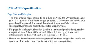 ICH eCTD specification | PPTX