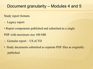 eCTD Submissions | PDF